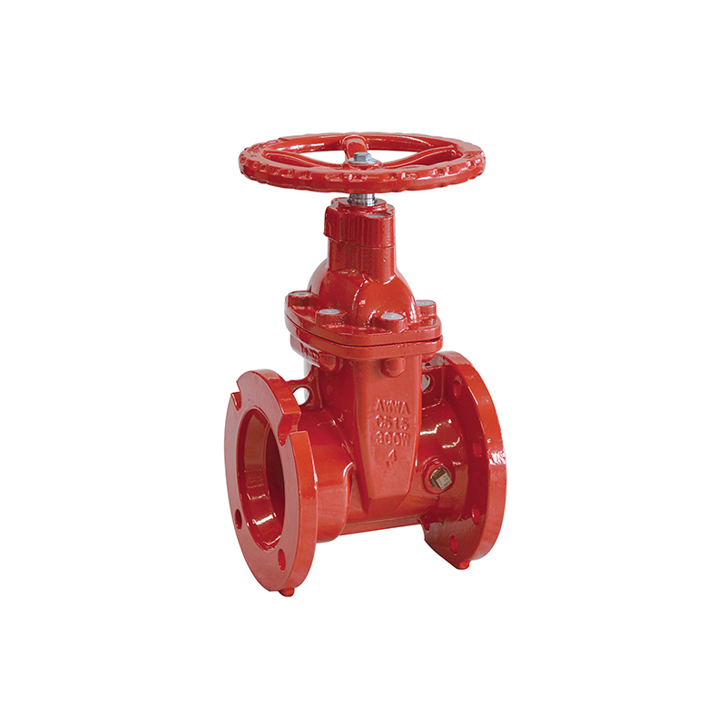 AWWA C515 FLANGED&MECHANICAL RESILIENT NRS GATE VALVE FOR WATERWORKS ...