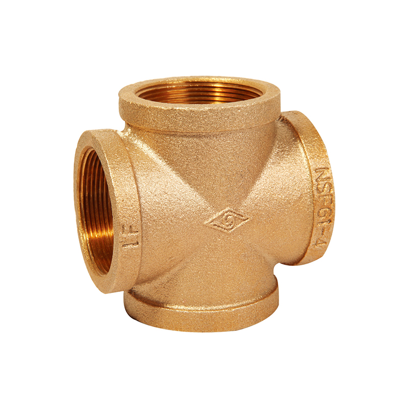 ANSI CAST BRONZE REDUCING TEE, FIG# 130R-Bronze Fittings-Threaded ...