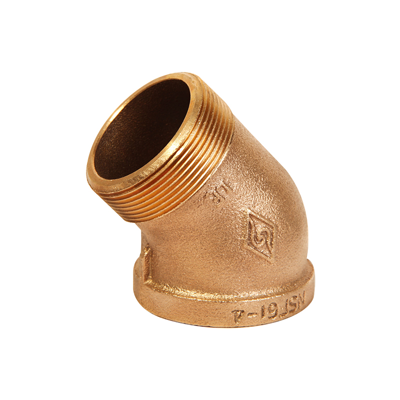 ANSI CAST BRONZE REDUCING TEE, FIG# 130R-Bronze Fittings-Threaded ...