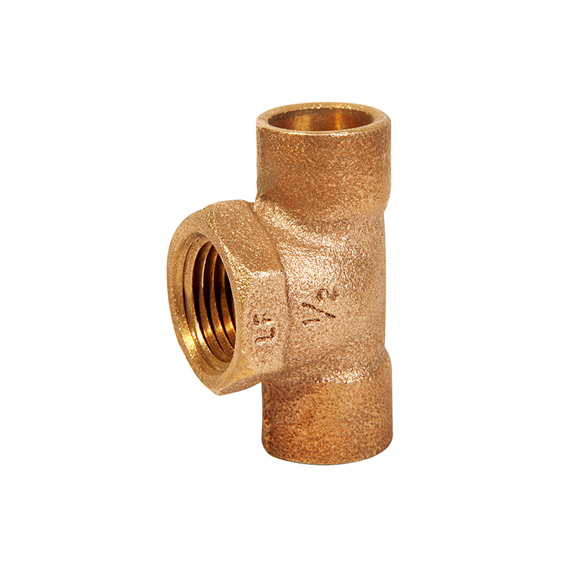 ANSI CAST BRONZE ADAPTER TEE, FIG# F130-Bronze Fittings-Threaded ...