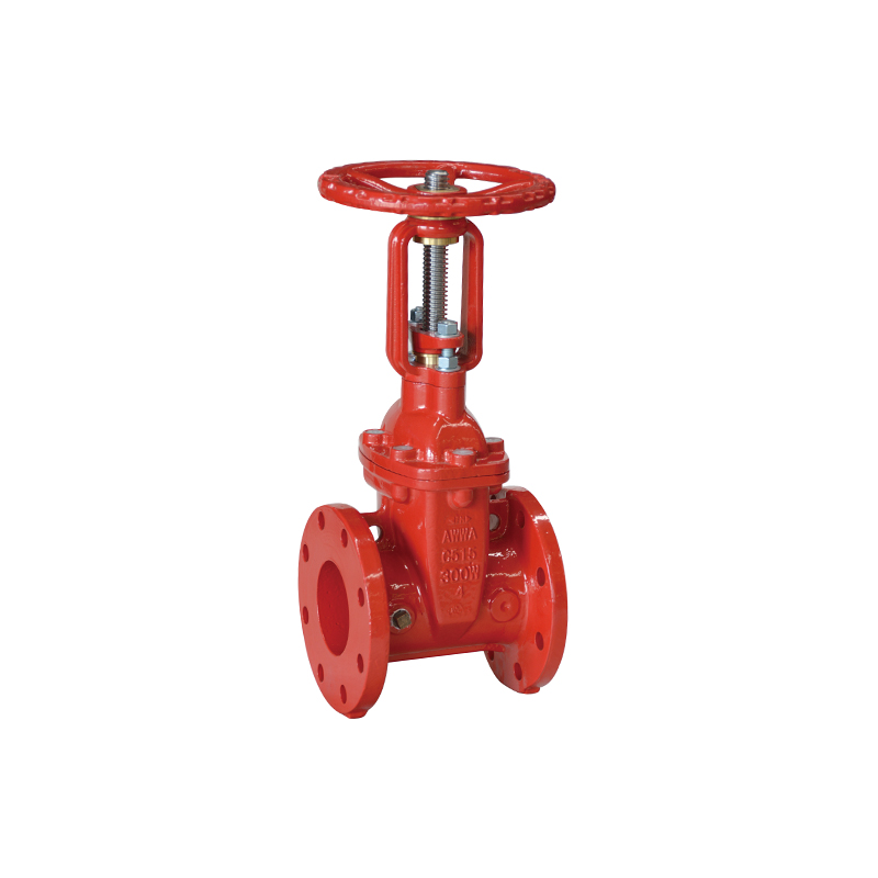 AWWA GROOVED RESILIENT OS&Y GATE VALVE # XZ81X-Gate Valve-Valve-玫德集团英文