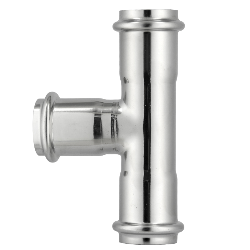 3T Equal Tee-Stainless Steel Double-press Pipe Fitting-Stainless Steel ...
