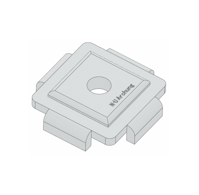 Heavy-Duty Rectangular U-Type Bolt-Finished Hanger-Hanger Product-玫德集团英文