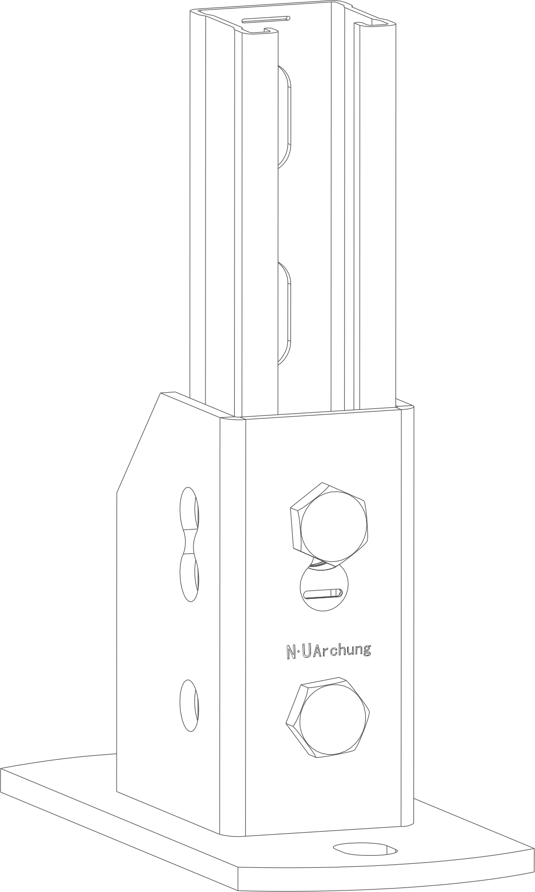 Channel Steel Base-Finished Hanger-Hanger Product-玫德集团英文