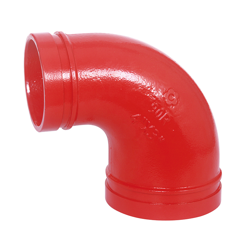 DI GROOVED FITTINGS-90° REDUCING ELBOW,FIG#ER-Plumnect Grooved Fitting ...