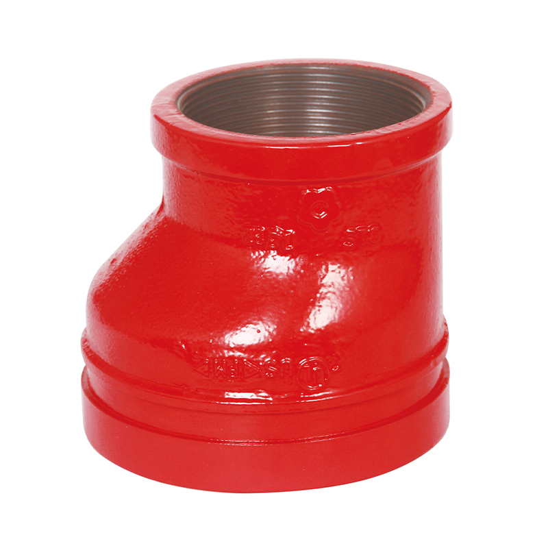 DI GROOVED FITTINGS-GROOVED ECCENTRIC REDUCER WITH FEMALE THREAD ,FIG# ...