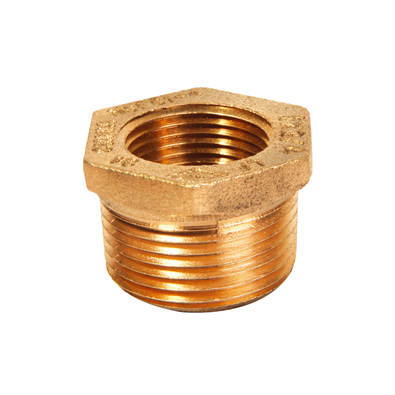 ANSI CAST BRONZE REDUCING TEE, FIG# 130R-Bronze Fittings-Threaded ...
