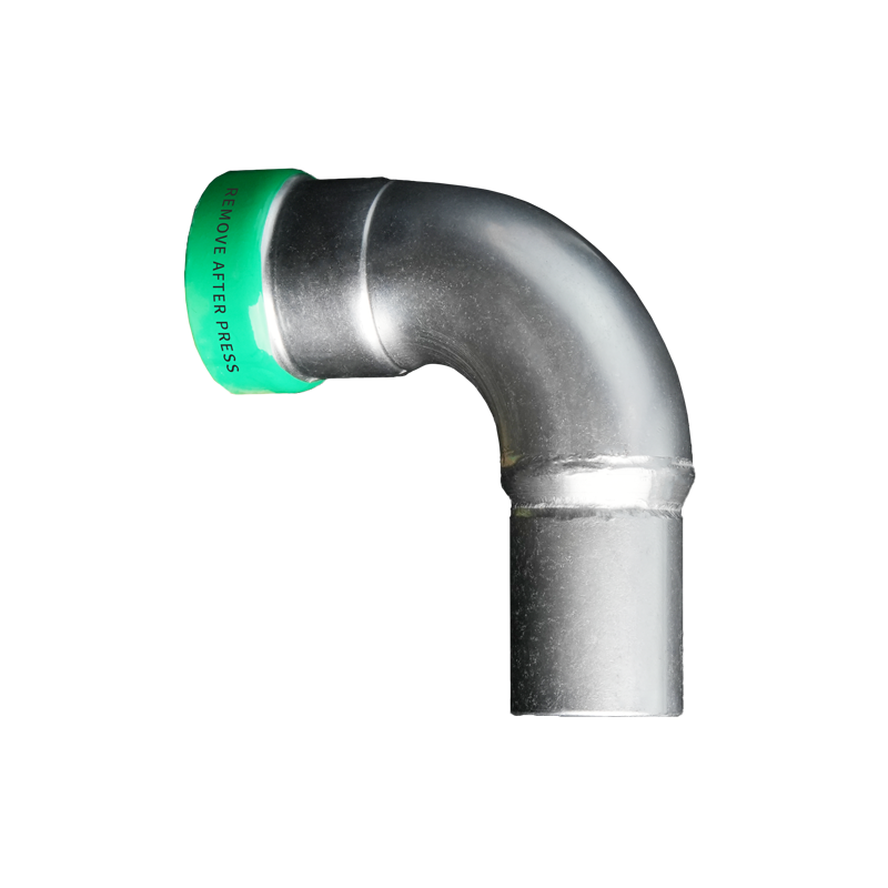 C90D Bend 90° with plain end-Carbon steel compression fittings-Carbon ...