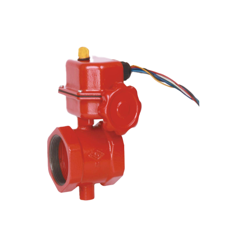 ANSI THREADED BUTTERFLY VALVE WITH TAMPER SWITCH， FIG# XD311X-Butterfly ...